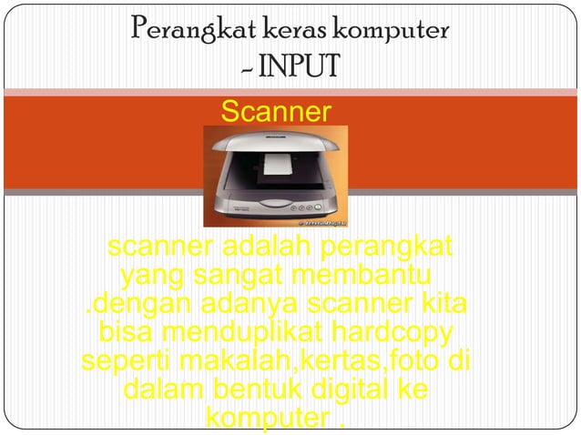 Mengenal perangkat keras komputer | PPTX