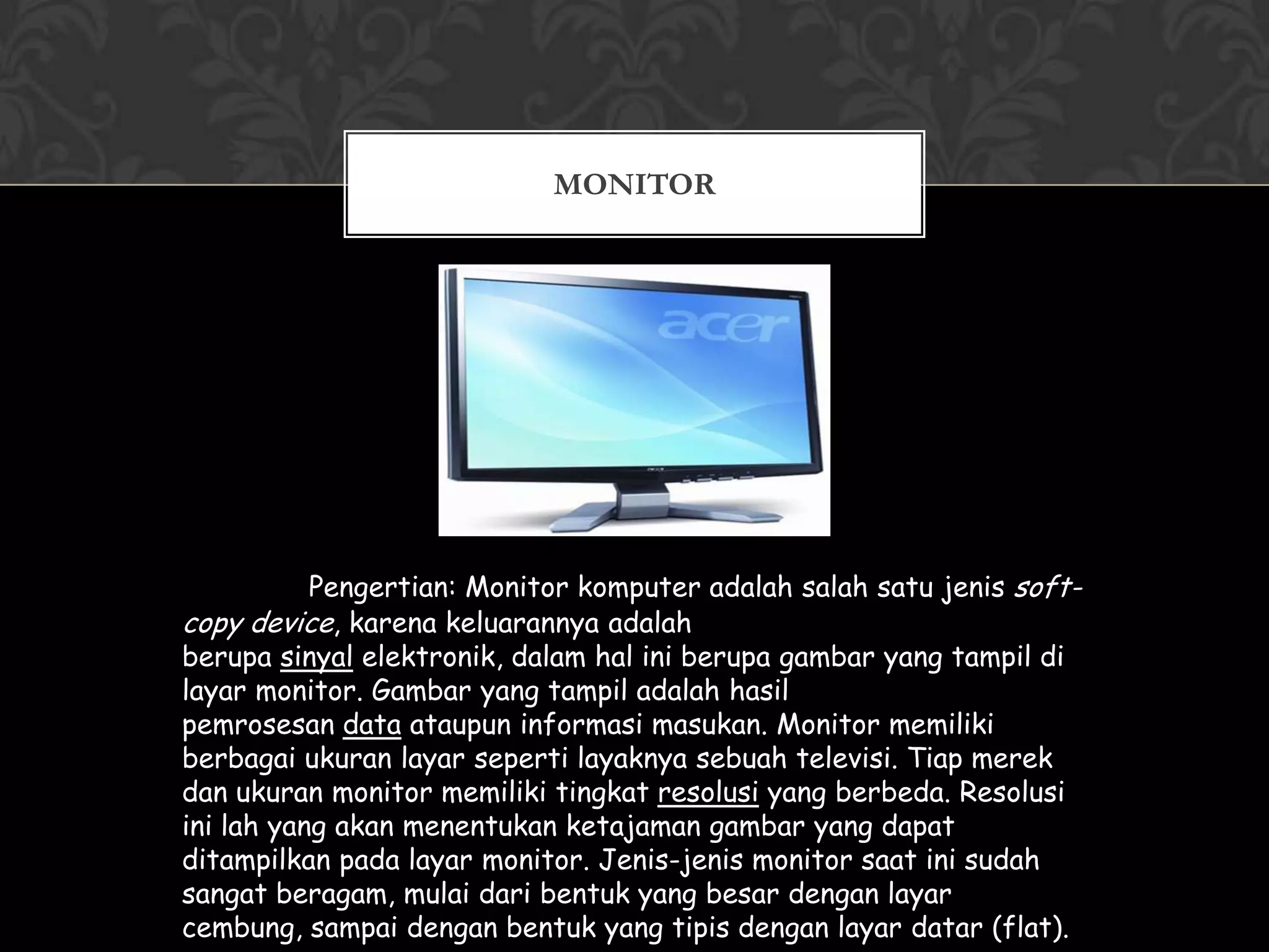 Mengenal perangkat keras komputer | PPT