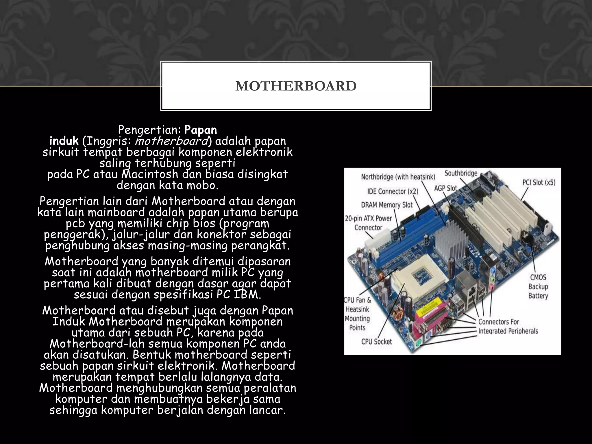 Mengenal perangkat keras komputer | PPT