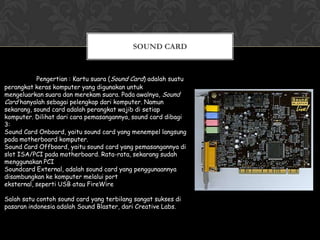 Mengenal perangkat keras komputer | PPT