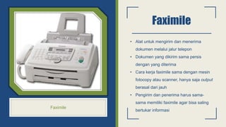 Mengenal perangkat keras ti | PPT