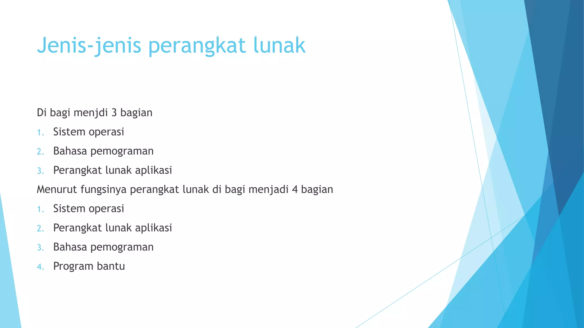 Mengenal perangkat lunak (software) | PPTX