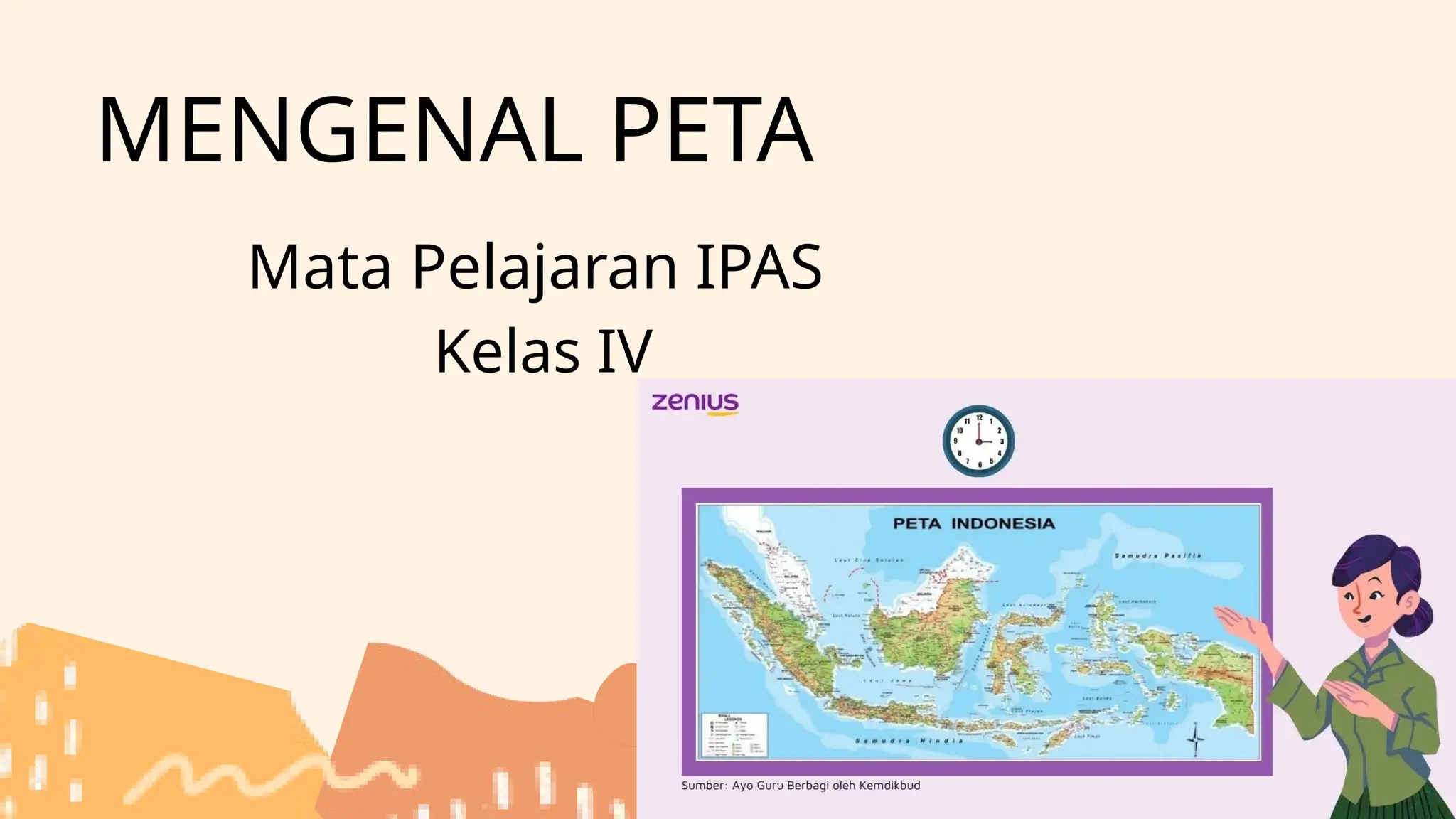 mengenal komponen - komponen peta dan bentuk peta berdasarkan isi dan ...