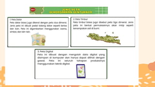 mengenal komponen - komponen peta dan bentuk peta berdasarkan isi dan ...