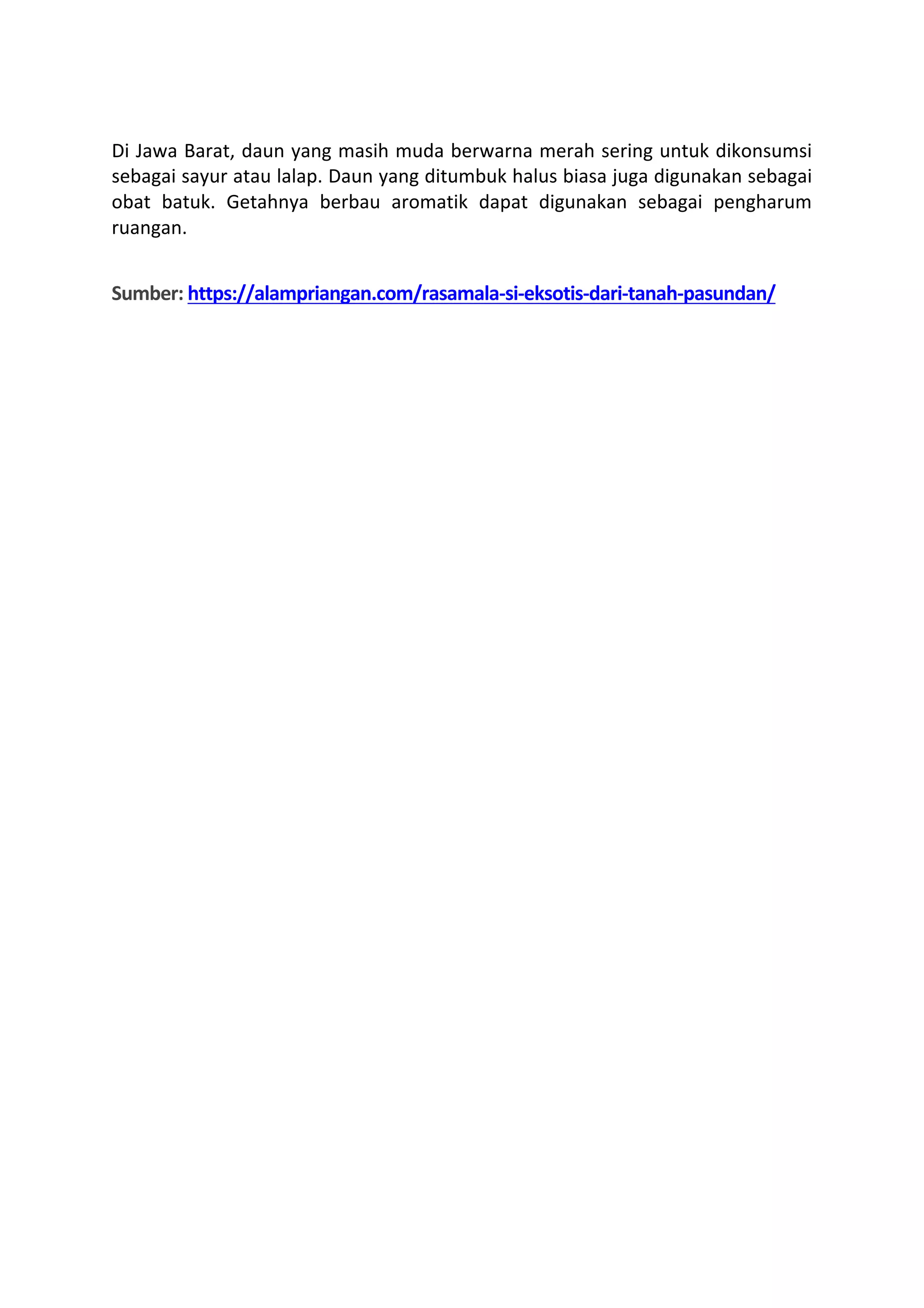 Mengenal pohon rasamala | PDF