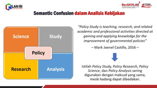 Mengenal Policy Research dan Policy Brief | PDF