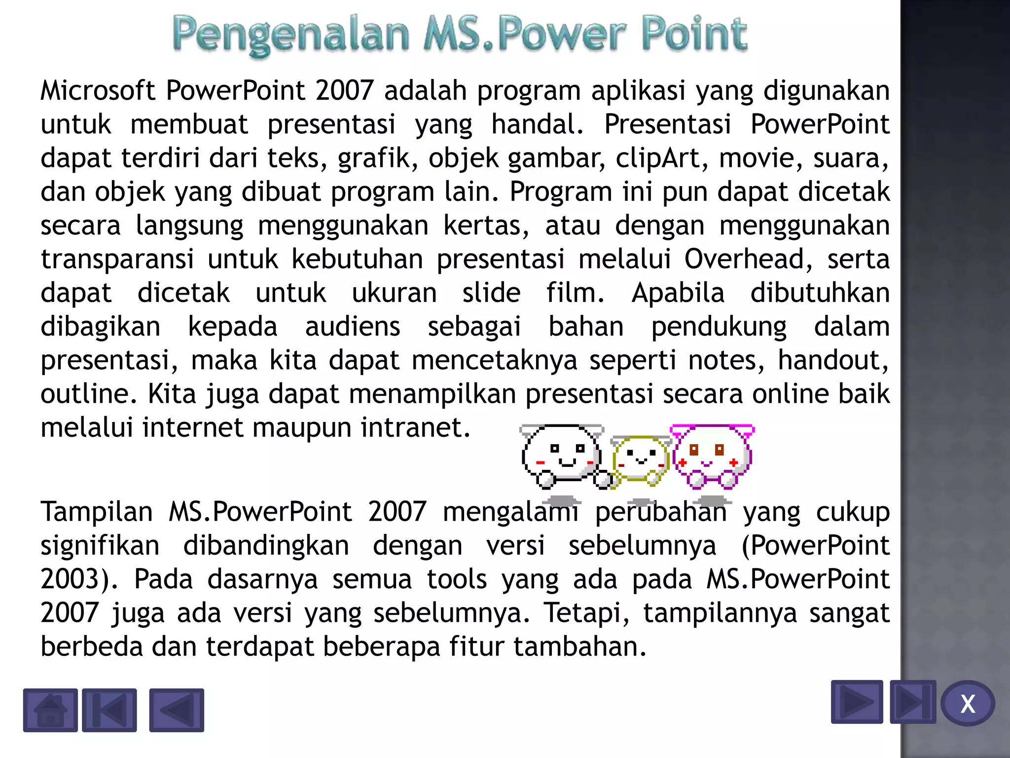 Mengenal power point | PPTX