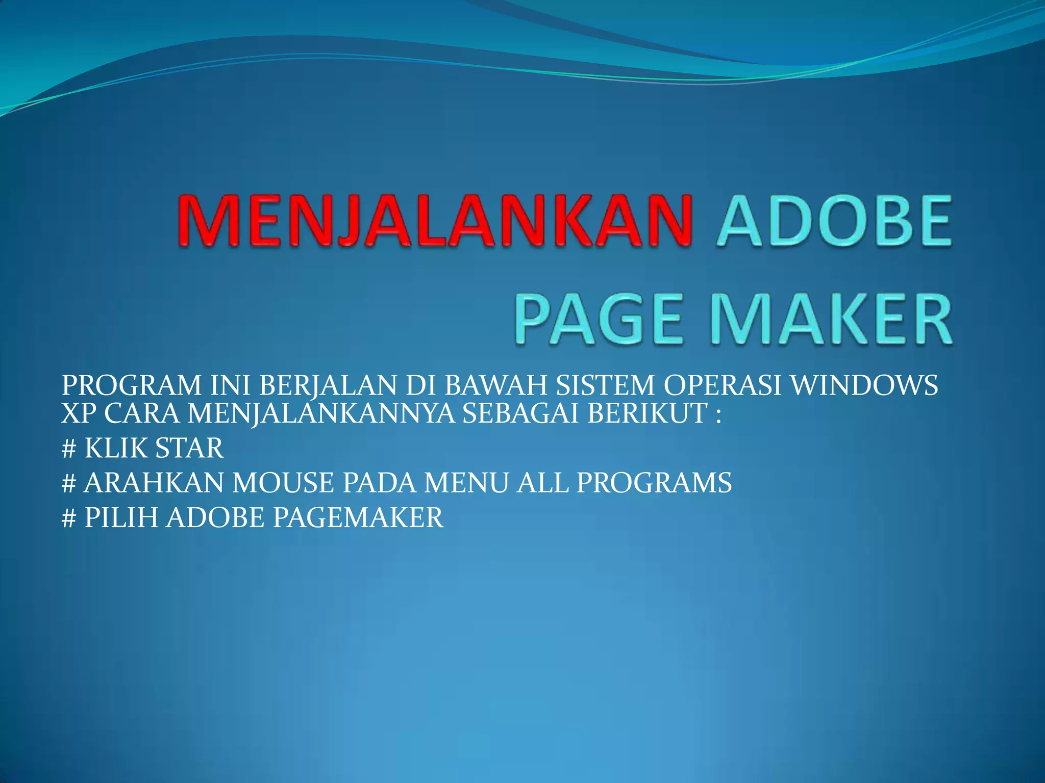 Mengenal program publikasi ( penerbitan ) | PPT