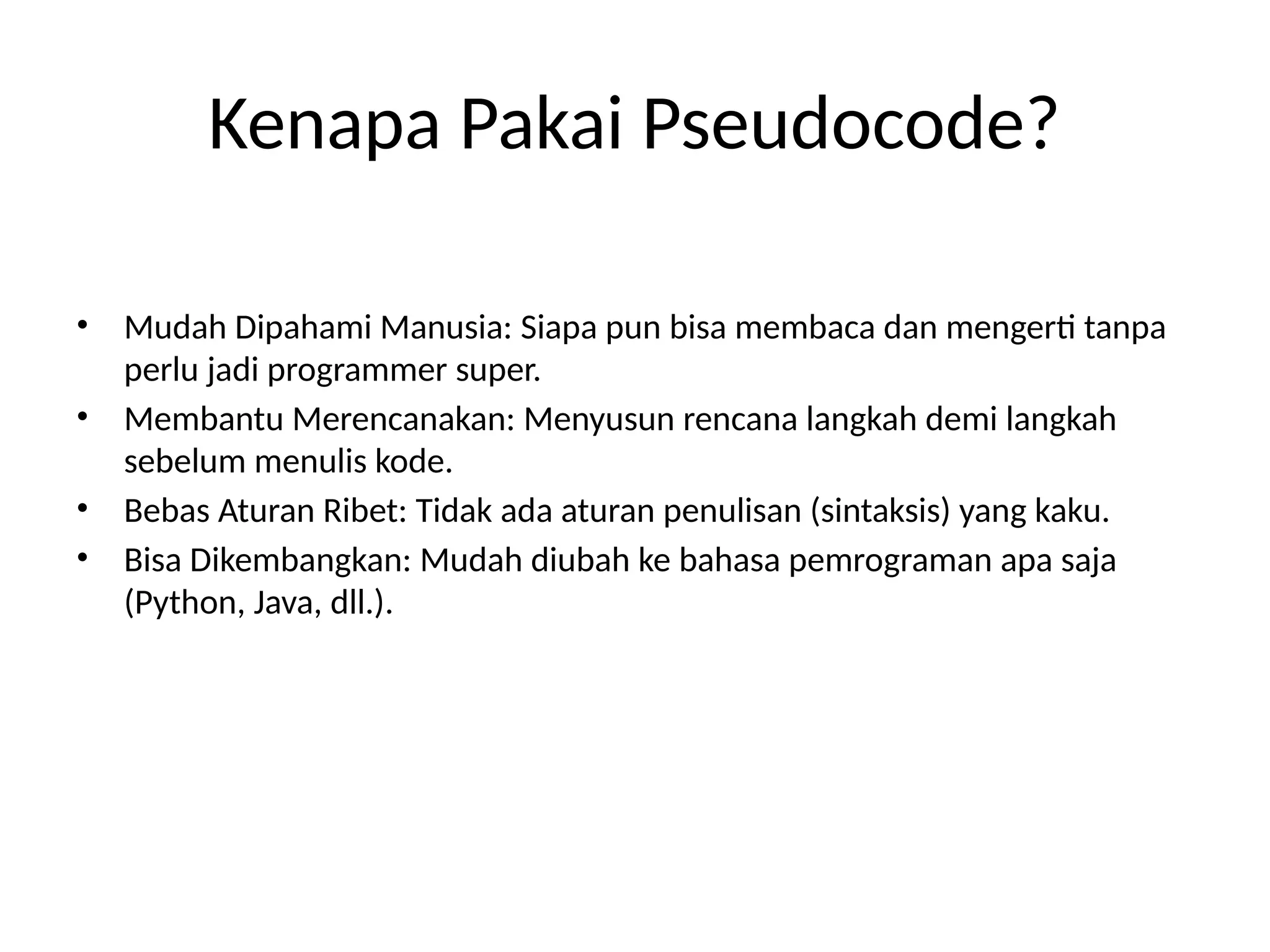 Mengenal Pseudocode, Ciri-ciri dan Contohnya.pptx