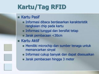Mengenal RFID | PPTX