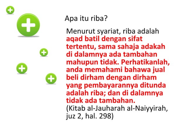 Mengenal riba | PPT