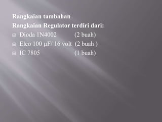 Mengenal robot analog | PPTX