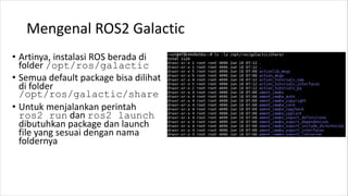 Mengenal ROS2 Galactic | PDF