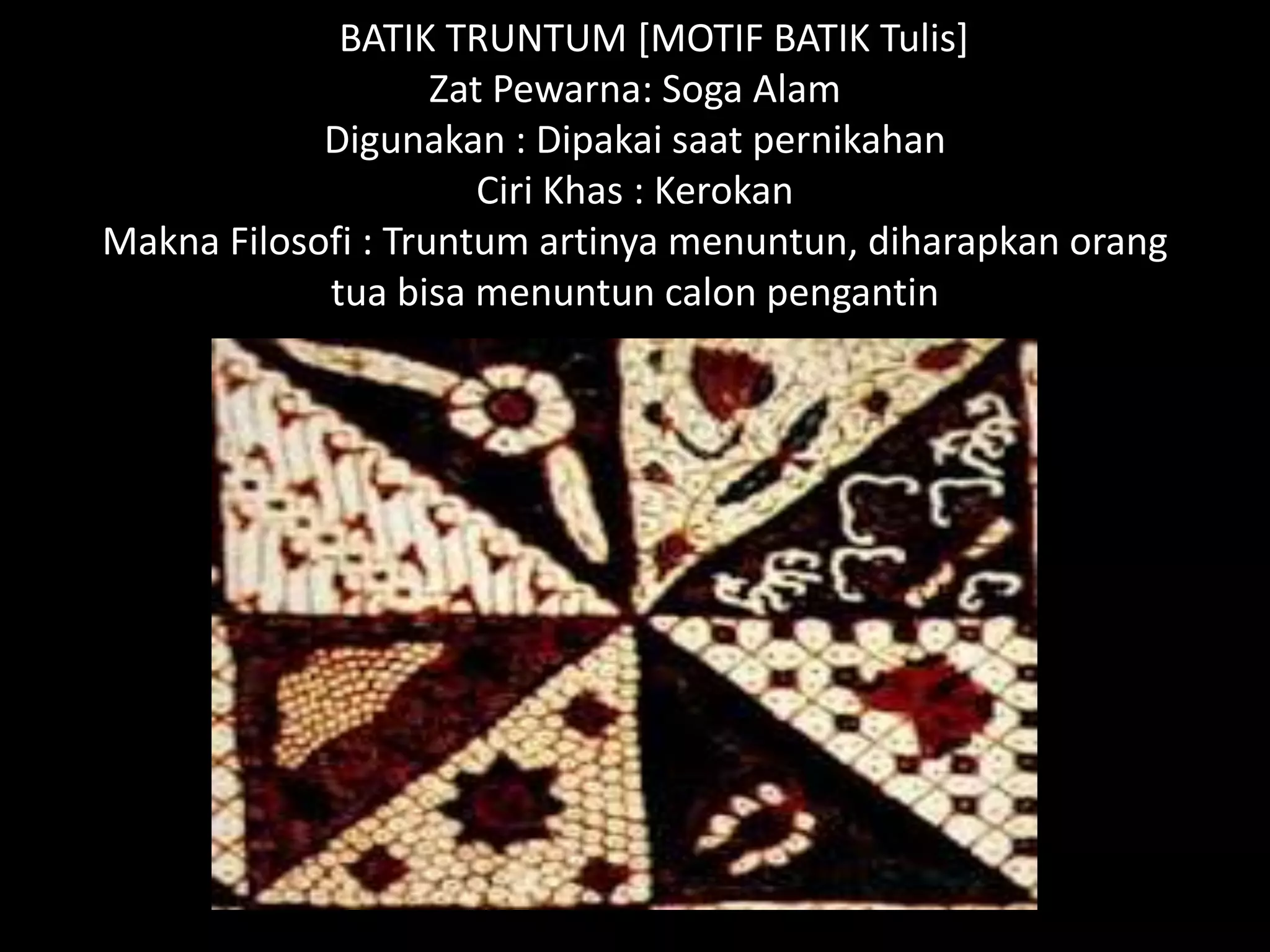 Mengenal seni batik | PPTX