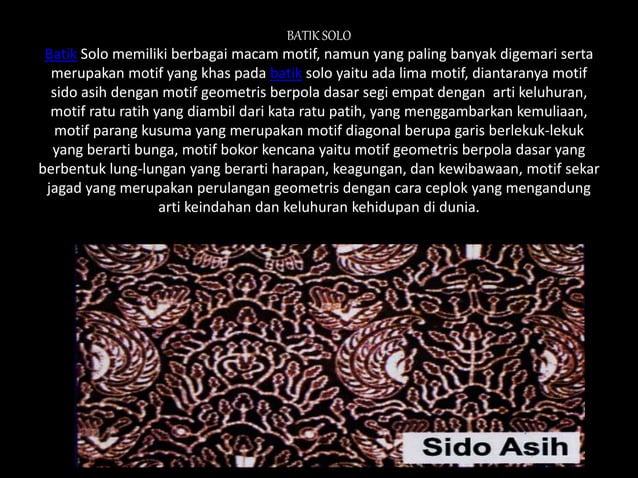 Mengenal seni batik | PPTX