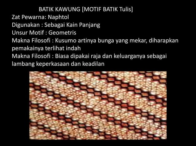 Mengenal seni batik | PPTX