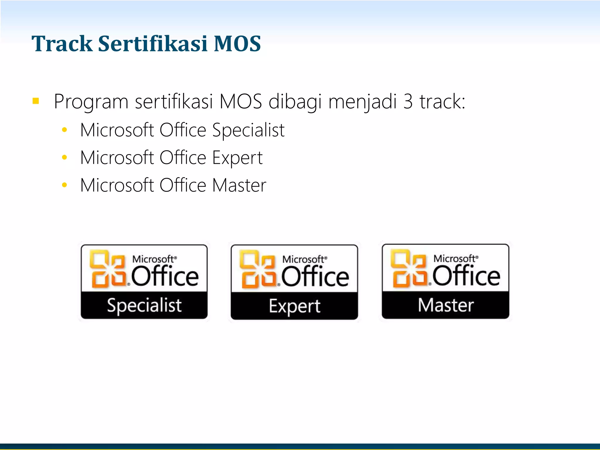 Mengenal Sertifikasi Microsoft (Update 2013) | PDF