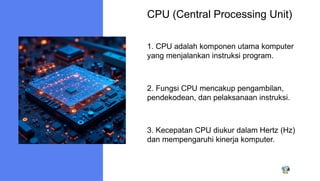 Mengenal Sistem Komputer_materi ajar inf | PPTX