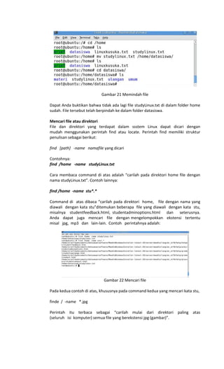 Mengenal sistem operasi linux | PDF
