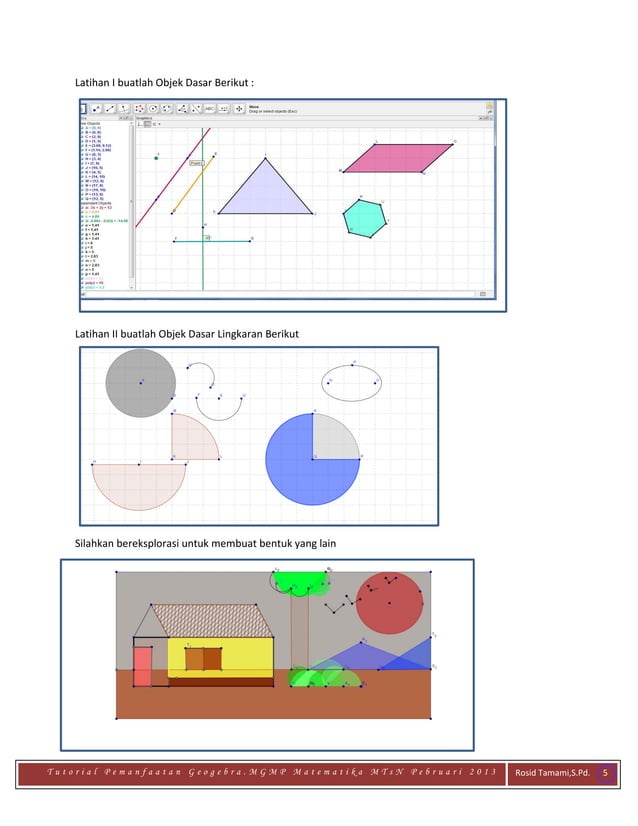 Mengenal software geogebra | PDF