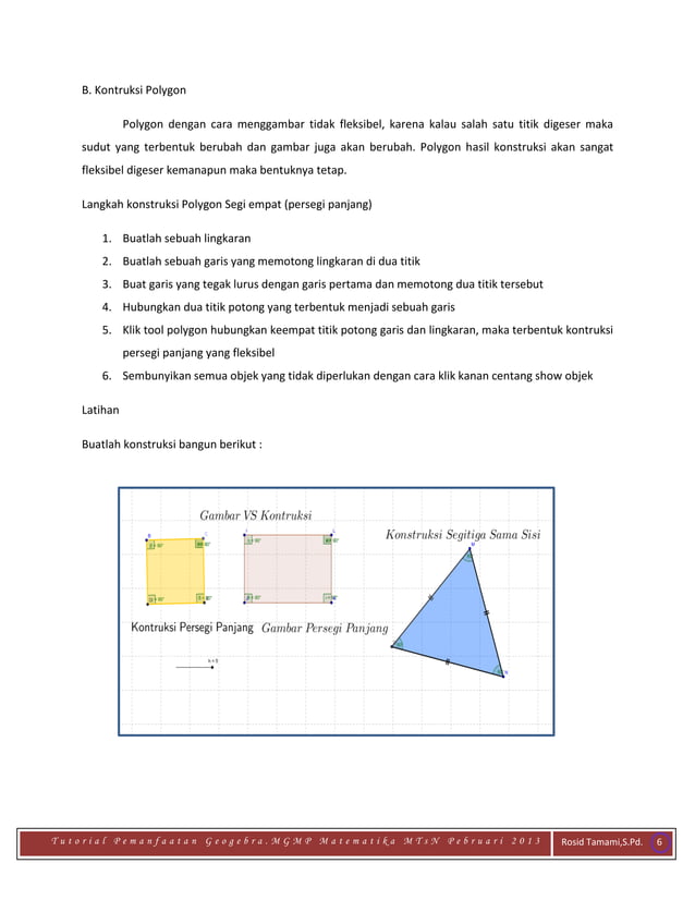 Mengenal software geogebra | PDF