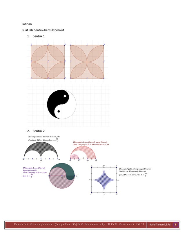 Mengenal software geogebra | PDF
