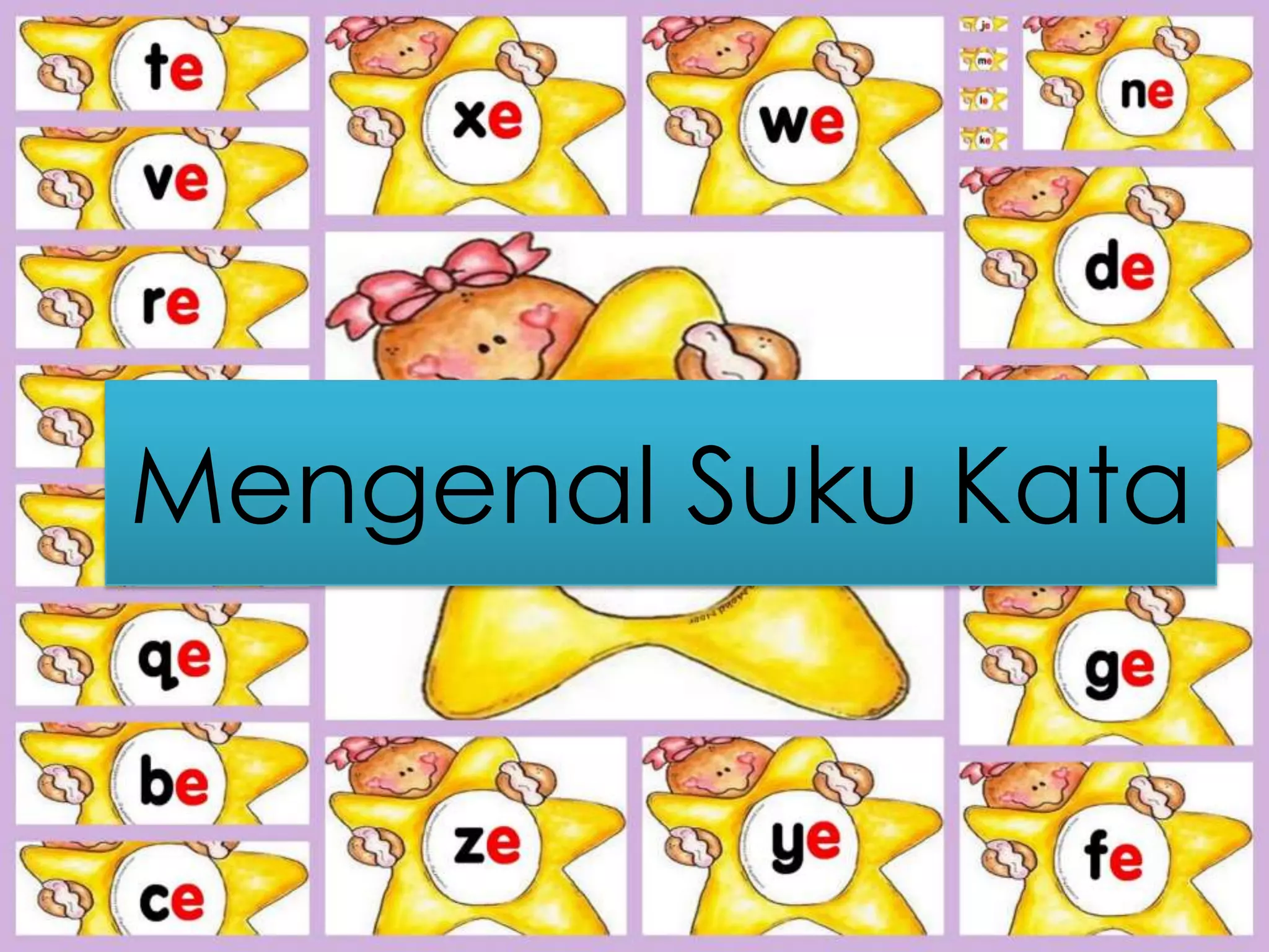 Mengenal suku kata | PPTX