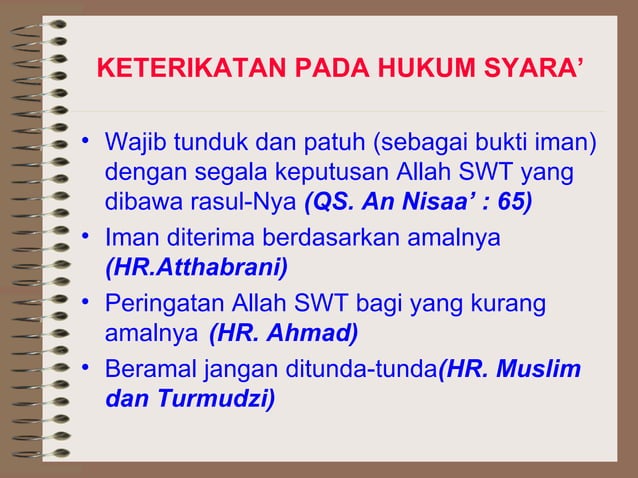 Mengenal syariah islam 3 | PPS
