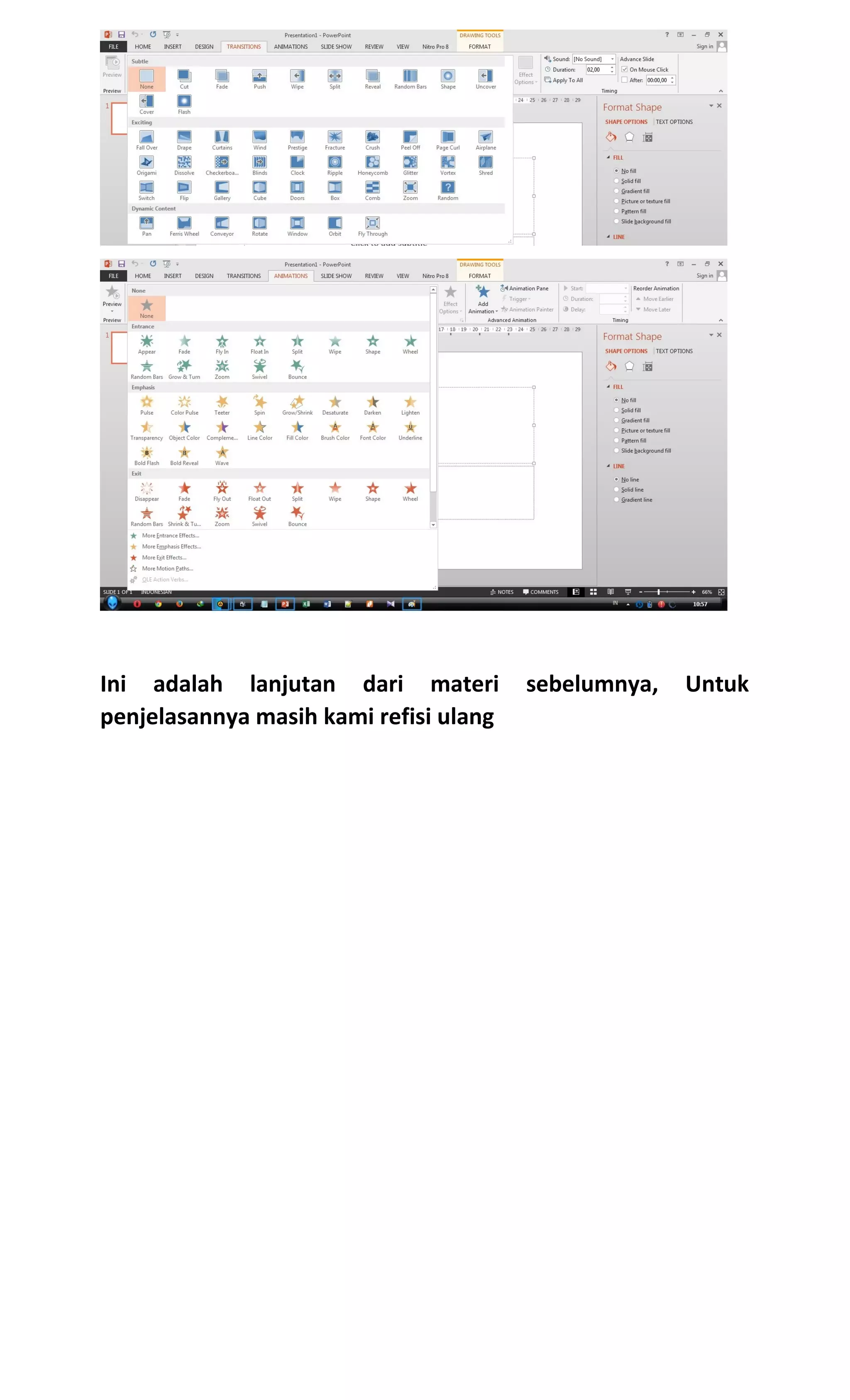 Mengenal tampilan ms office power point 2013 | DOC