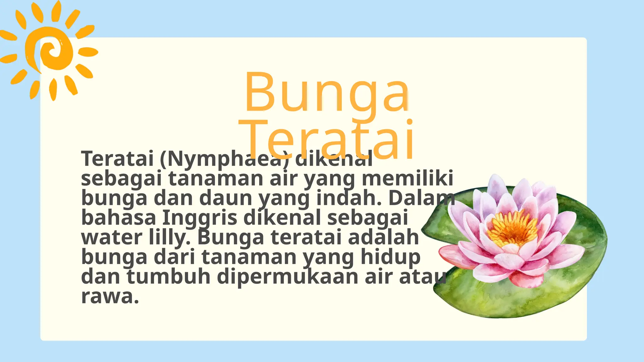 Mengenal Tanaman Bunga Hiass PLH Kelas 4 | PPT