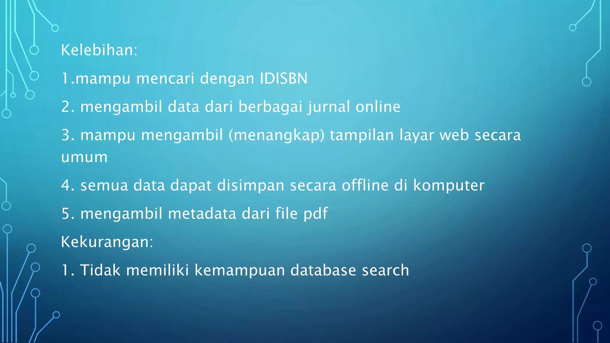 Mengenal tentang aplikasi reference manager | PPT