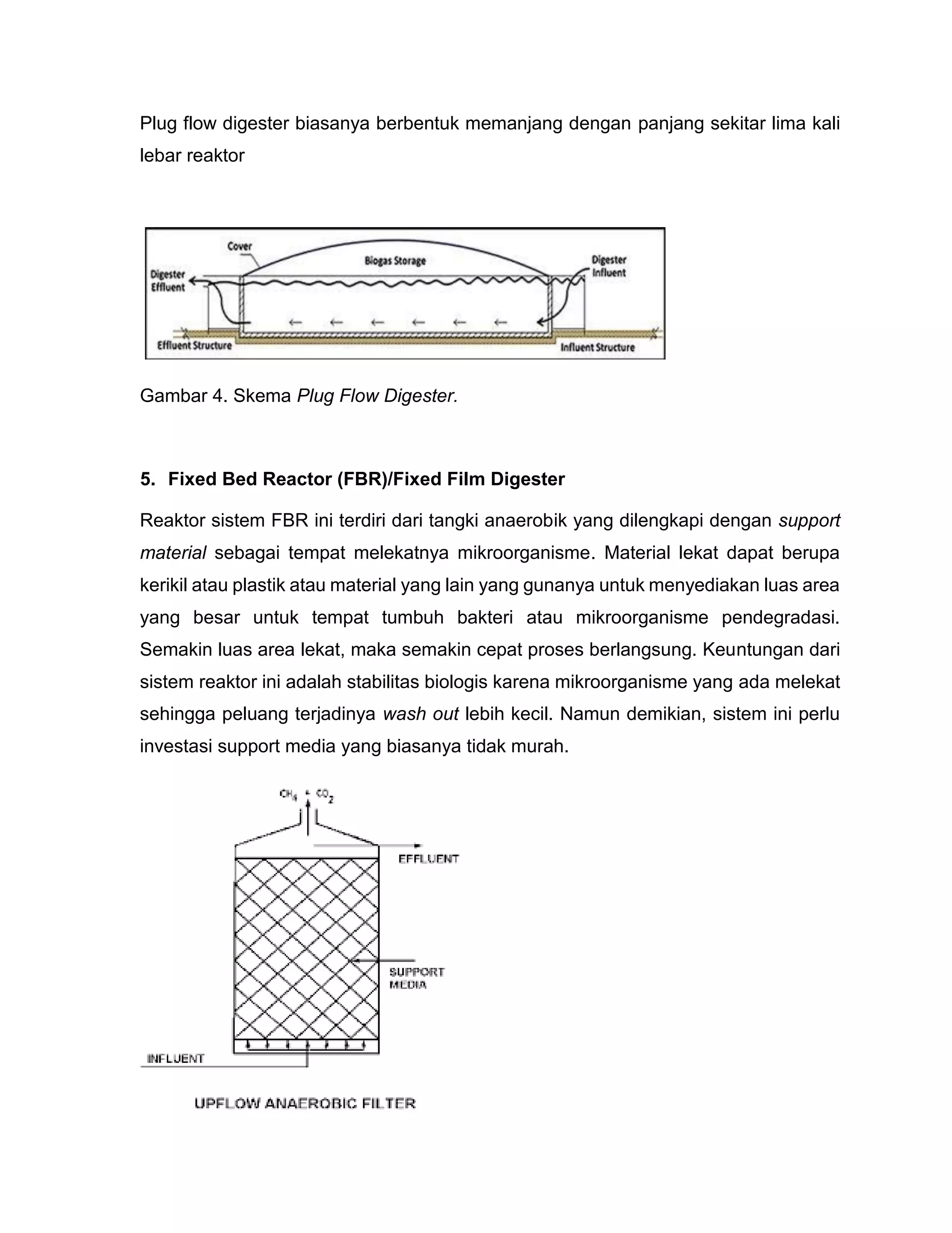 Mengenal Tipe-Tipe Reaktor Biogas | PDF