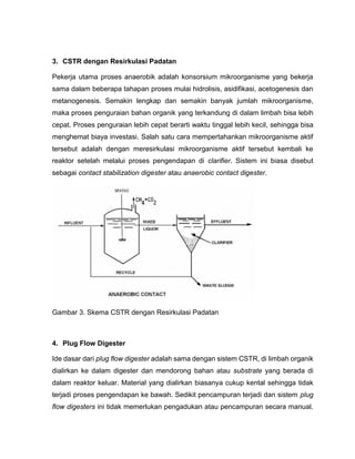 Mengenal Tipe-Tipe Reaktor Biogas | PDF