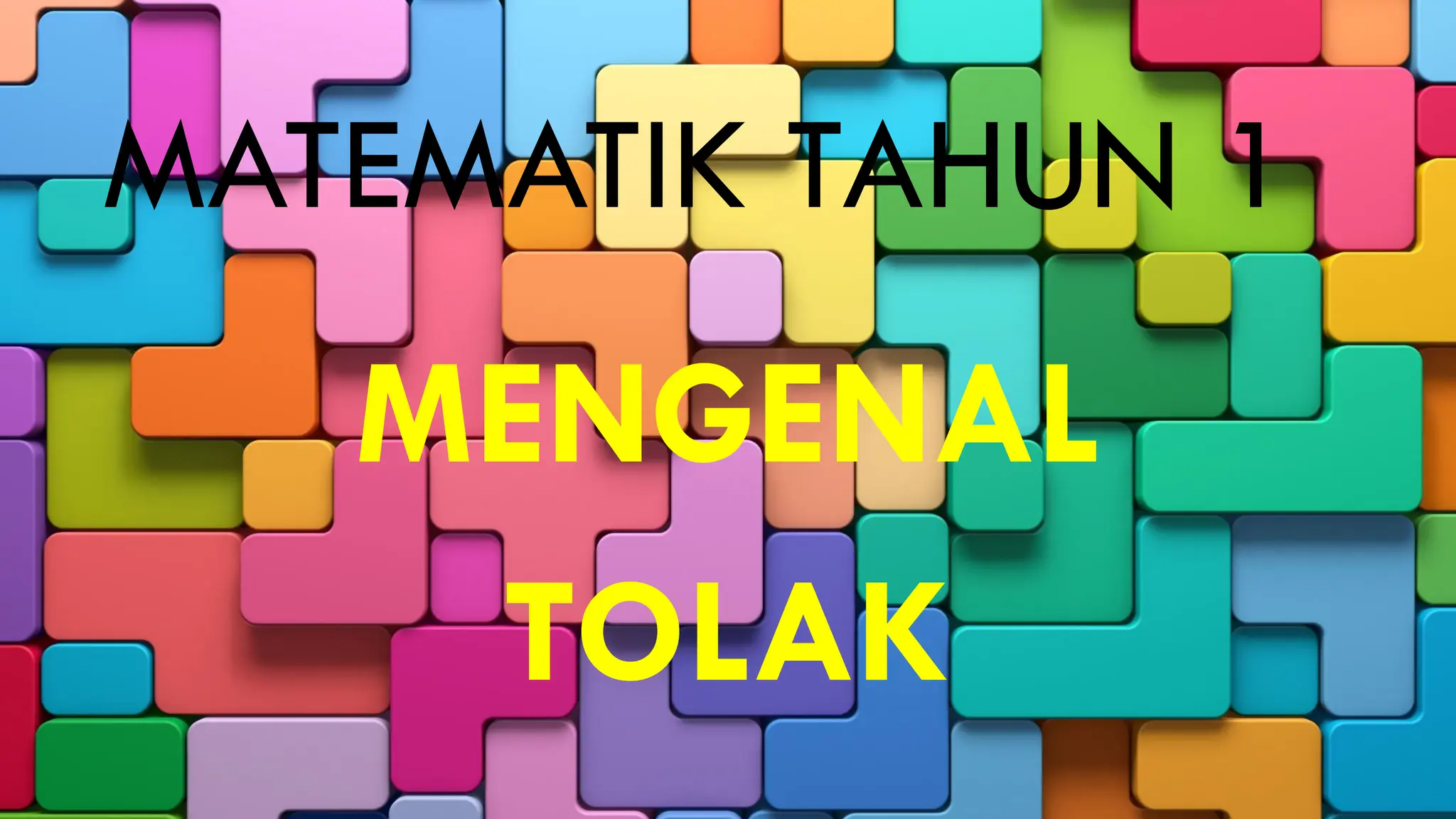 PENGENALAN ASAS OPERASI MATEMATIK TAHUN 1 PART 2 | PPTX