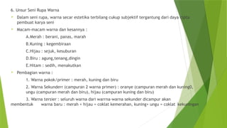 MENGENAL UNSUR & PRINSIP SENI RUPA PADA OBYEK (Bk.Praktis) (1).pptx