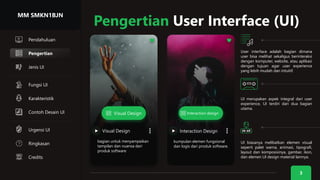 MATERI DESAIN MEDIA INTERAKTIF - MENGENAL USER INTERFACE | PPTX