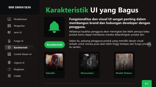 MATERI DESAIN MEDIA INTERAKTIF - MENGENAL USER INTERFACE | PPTX