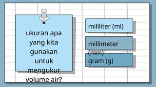 Mengenal volume dalam berbagai macam bentuk | PPTX