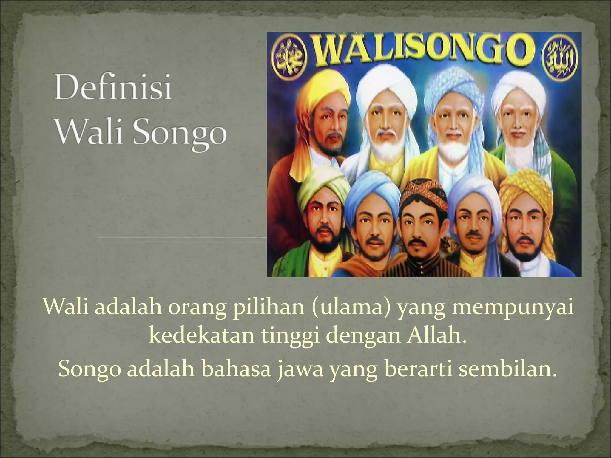 Mengenal wali songo | PPT