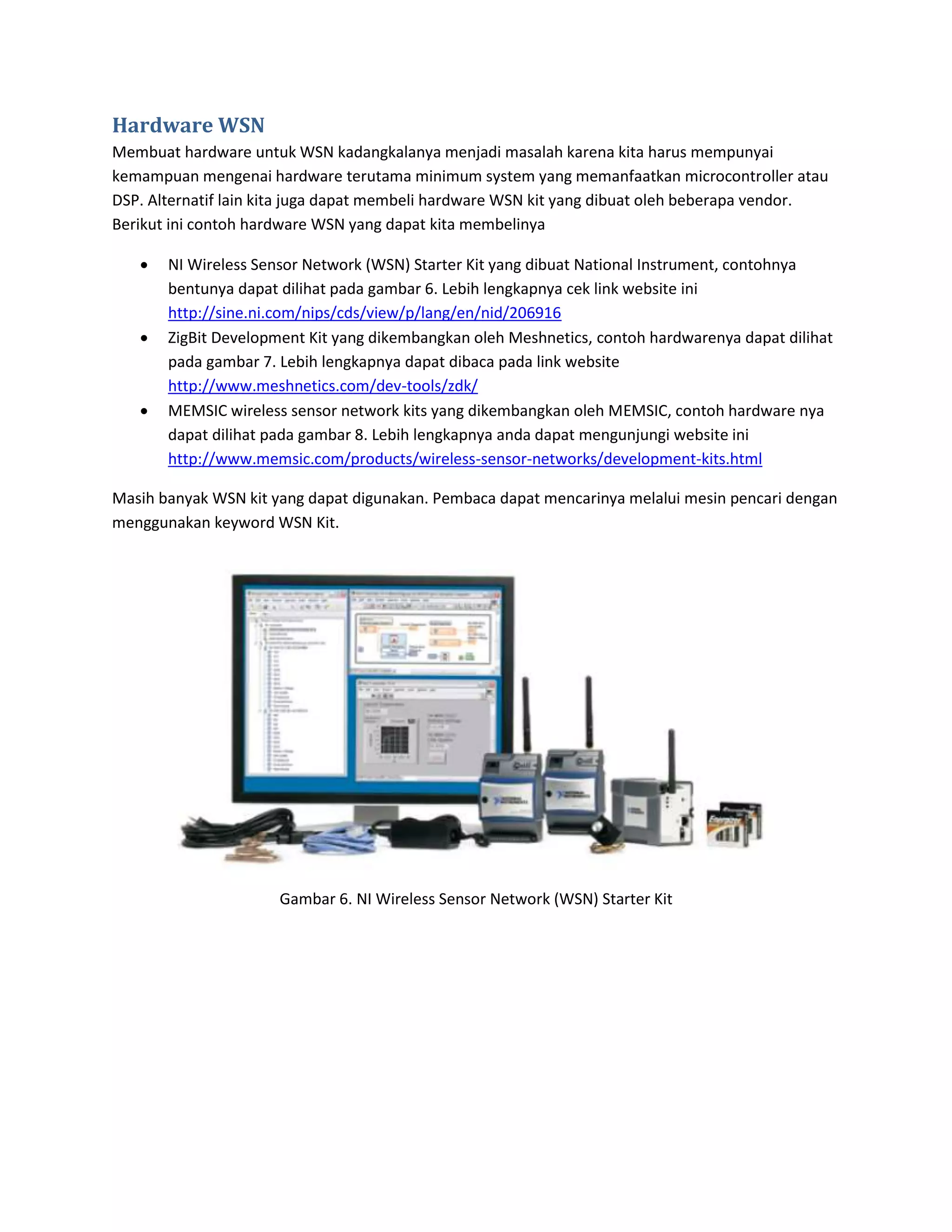 Mengenal Wireless Sensor Network | PDF
