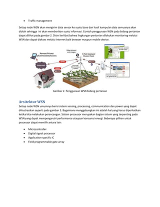 Mengenal Wireless Sensor Network | PDF