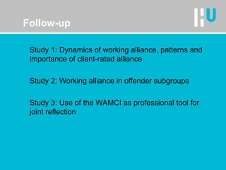 Working alliance with mandated clients | PPT