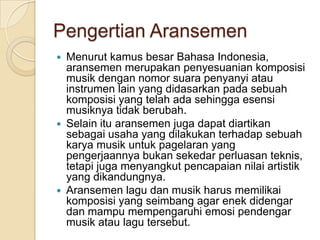 Mengespresikan karya seni musik | PPTX