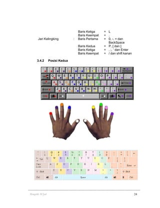 Mengetik 10 jari | PDF