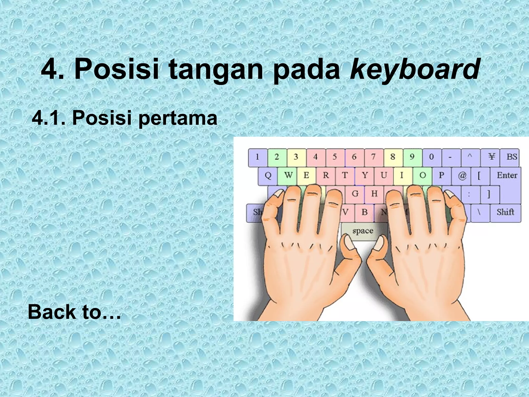 Mengetik 10 jari | PPT
