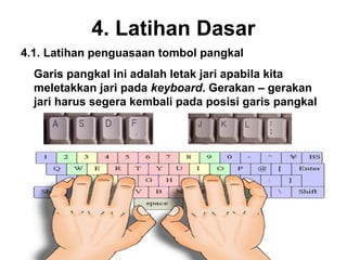 Mengetik 10 jari | PPT