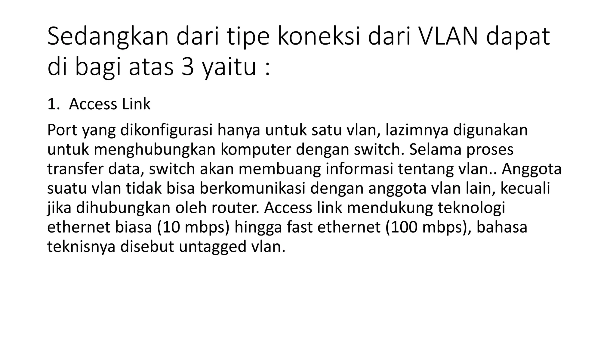 Mengevaluasi vlan pada jaringan | PPTX