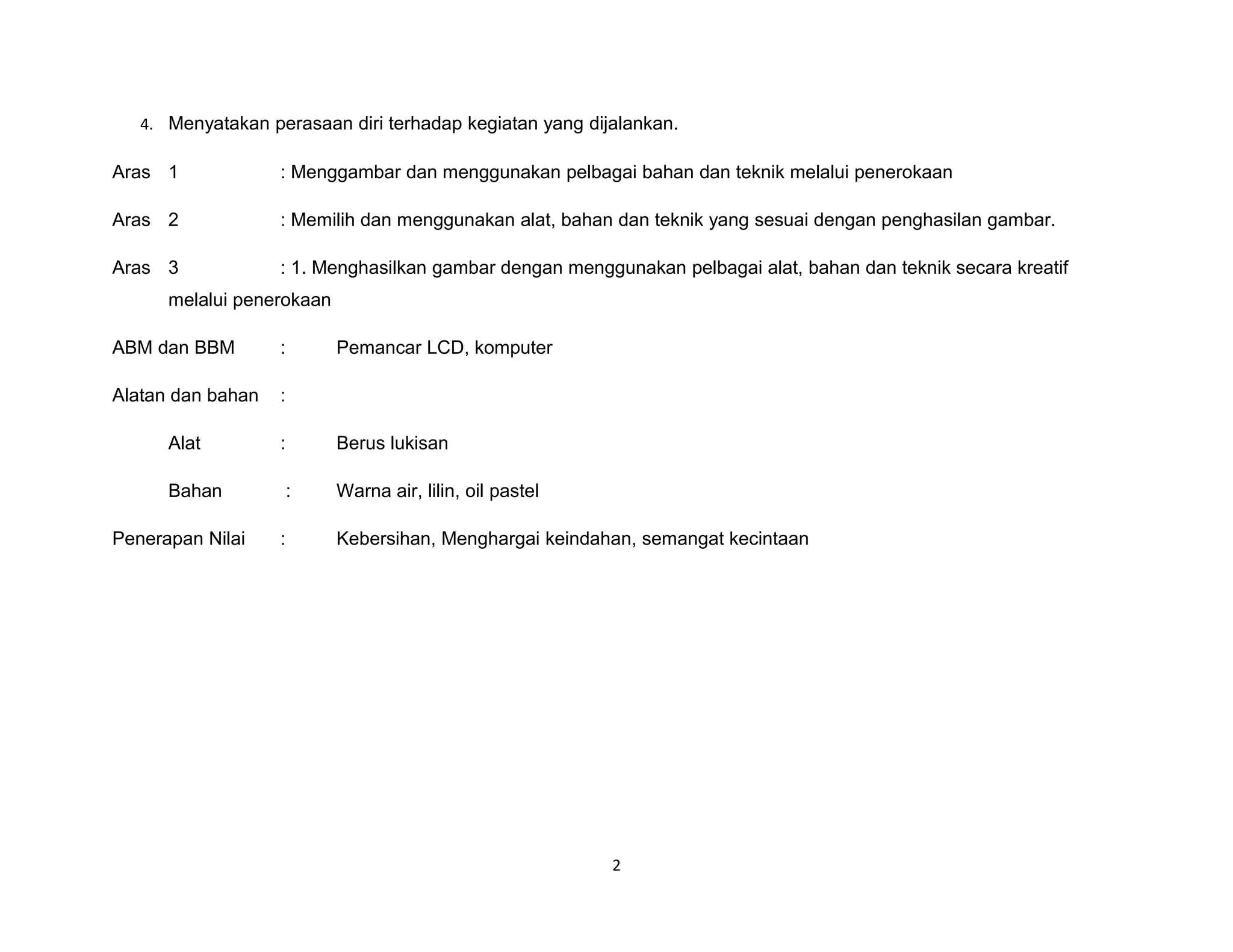 Menggambar resis | DOC