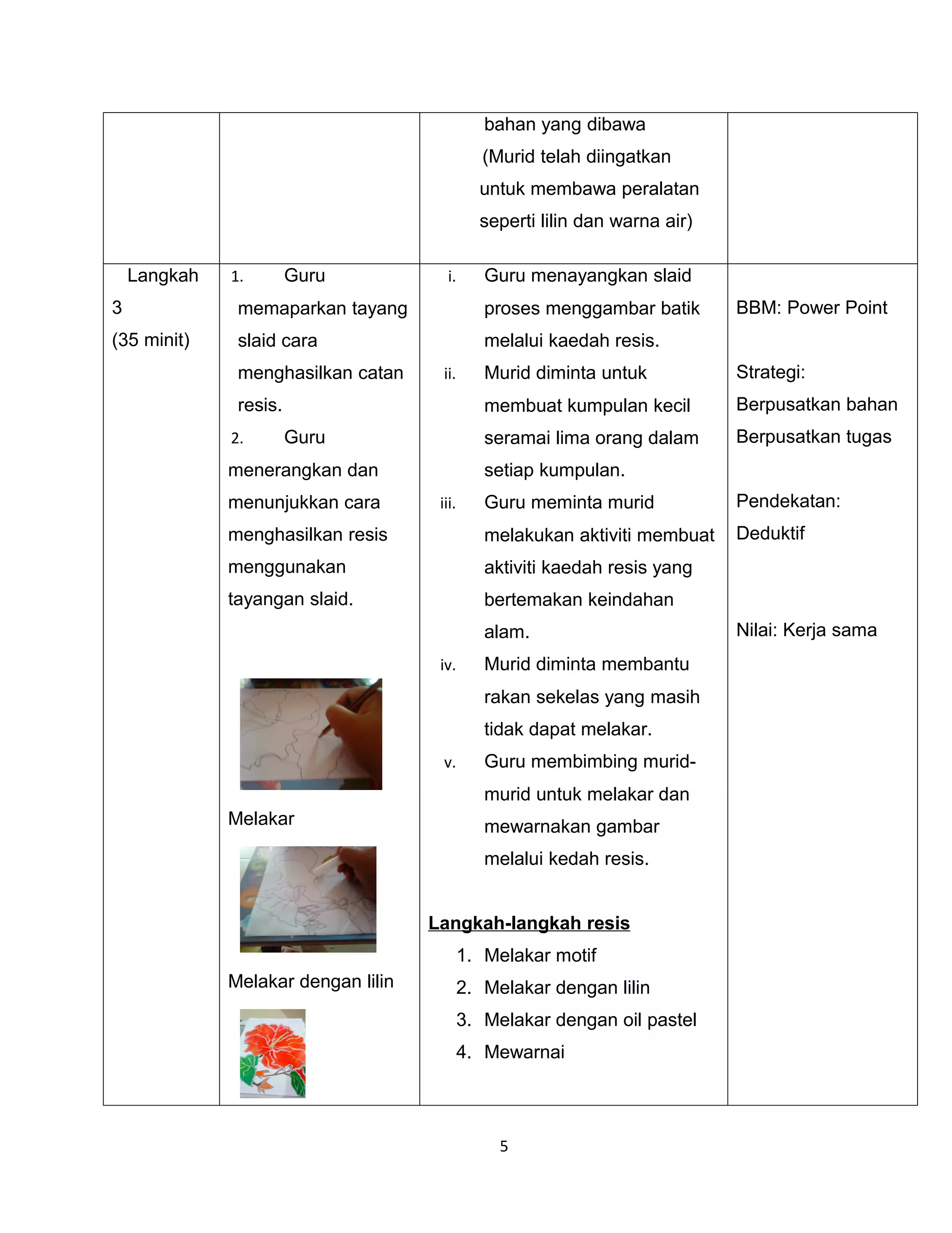Menggambar resis | DOC