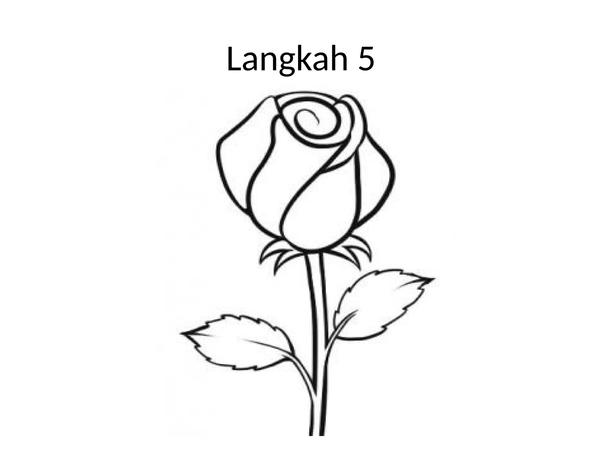 Menggambar Bunga Mawar Menggambar Bunga Mawar.pptx